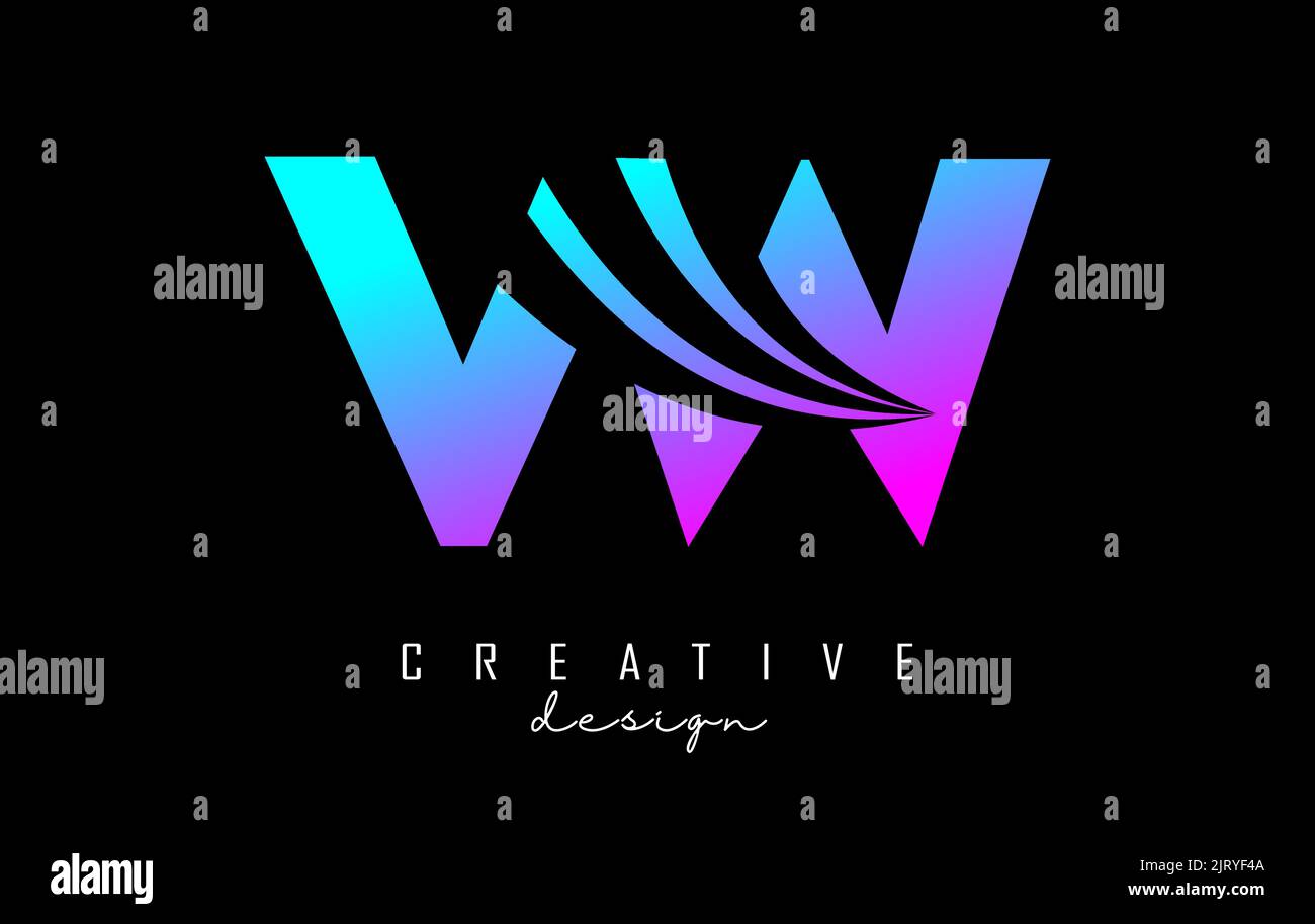 Vw letters hi-res stock photography and images - Alamy