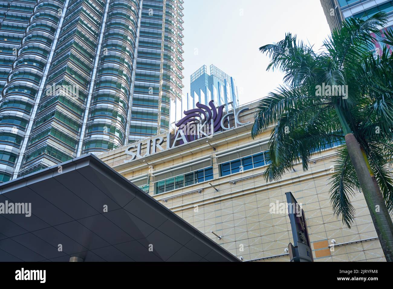 KUALA LUMPUR, MALAYSIA - CIRCA JANUARY, 2020: Suria KLCC sign as seen ...