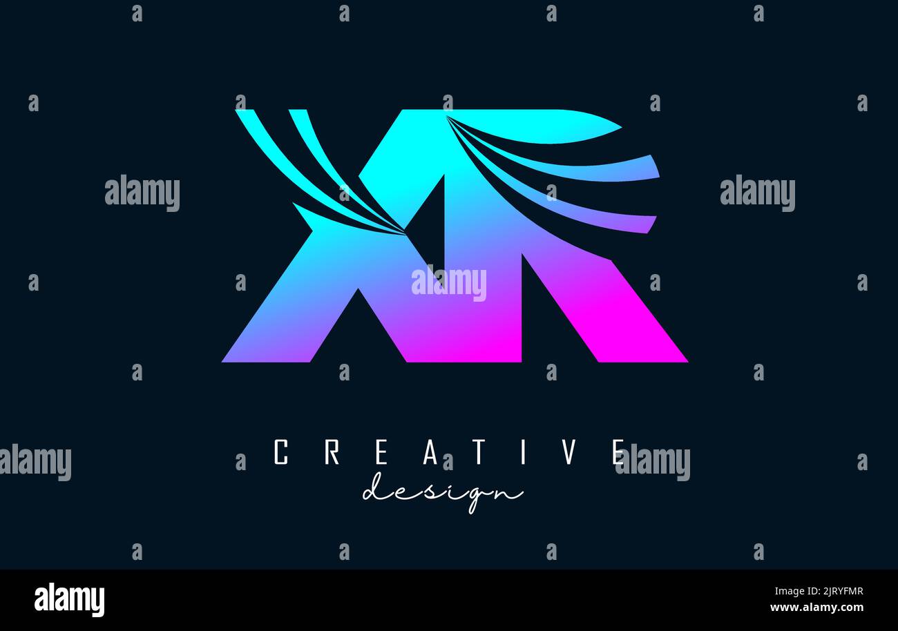 X r logo Stock Vector Images - Alamy
