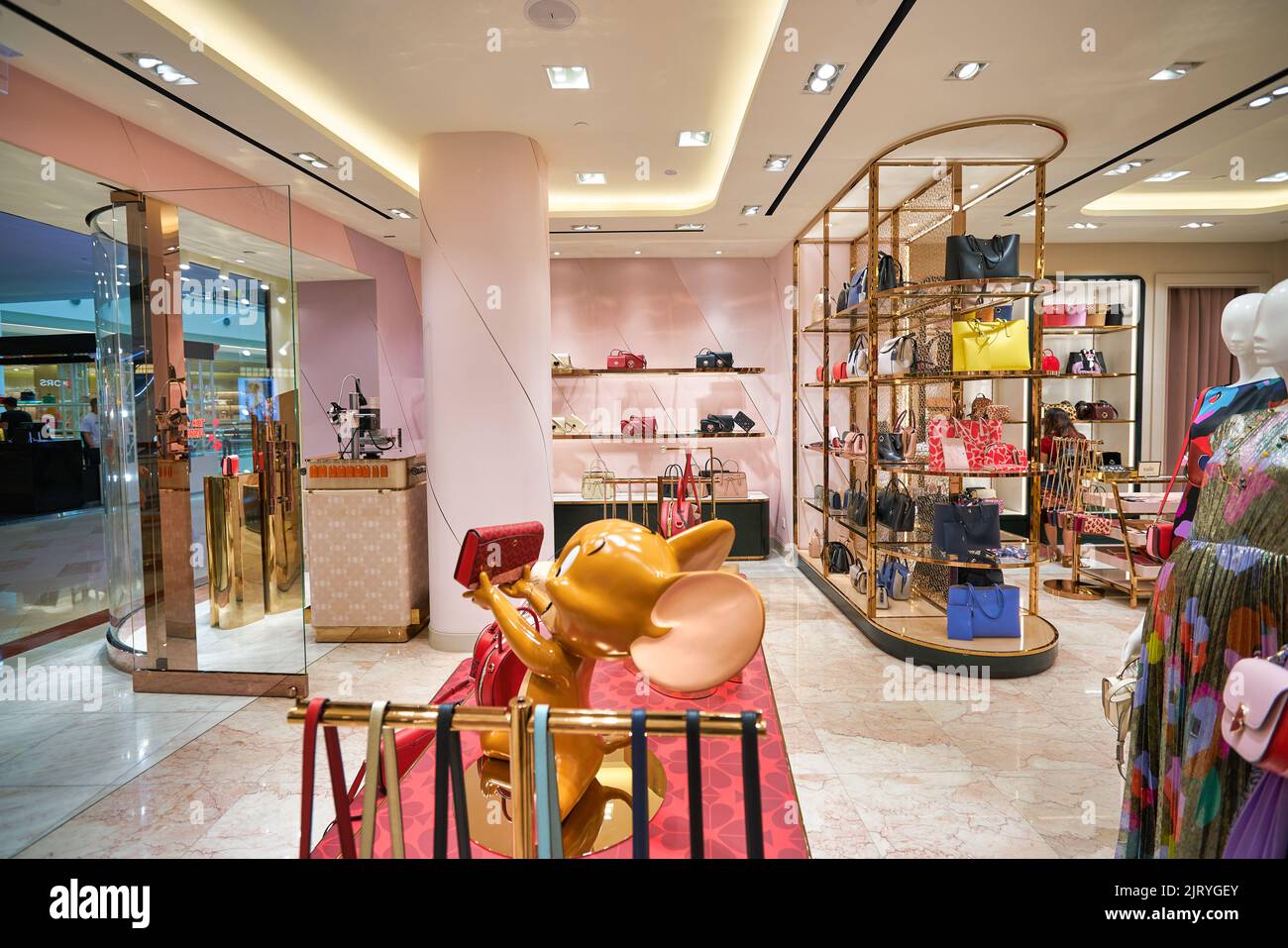 KUALA LUMPUR, MALAYSIA - CIRCA JANUARY, 2020: interior shot of Kate ...