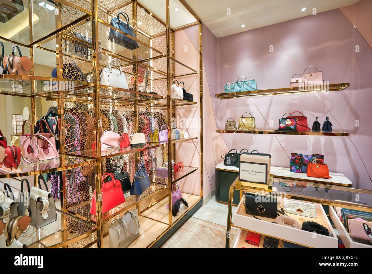 KUALA LUMPUR, MALAYSIA - CIRCA JANUARY, 2020: interior shot of Kate ...