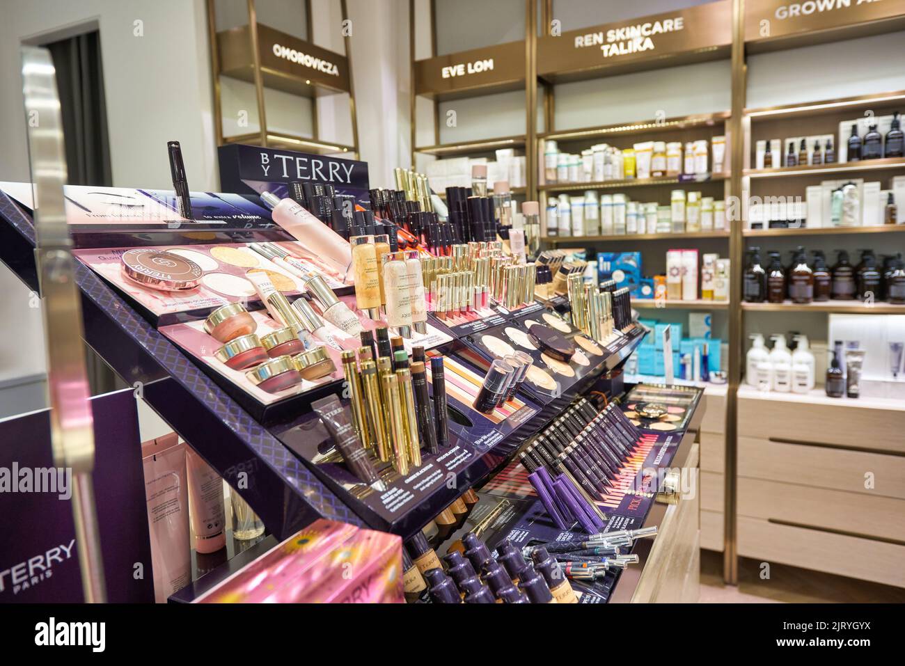 KUALA LUMPUR, MALAYSIA - CIRCA JANUARY, 2020: personal care products on ...