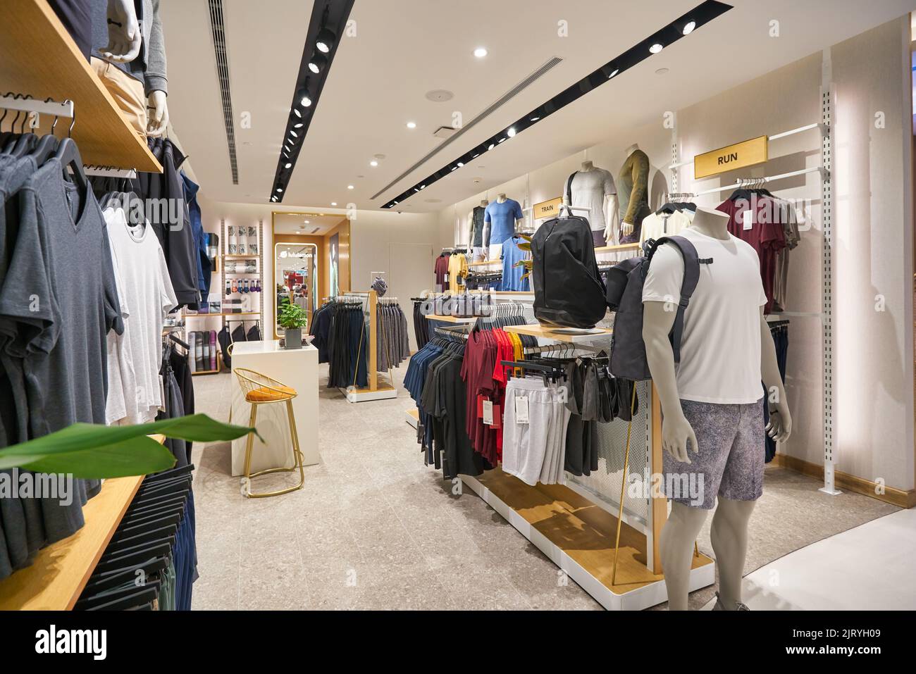 Lululemon Store Interior