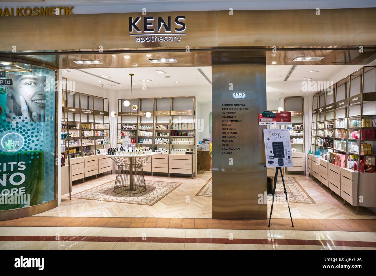 KUALA LUMPUR, MALAYSIA - CIRCA JANUARY, 2020: KENS apothecary storefront at Suria KLCC shopping ...