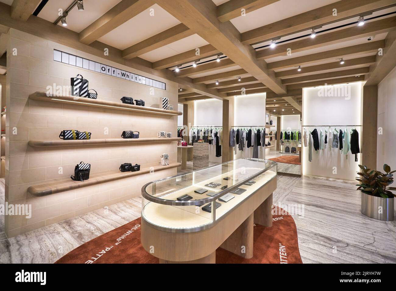 KUALA LUMPUR, MALAYSIA - CIRCA JANUARY, 2020: bags on display at Off ...