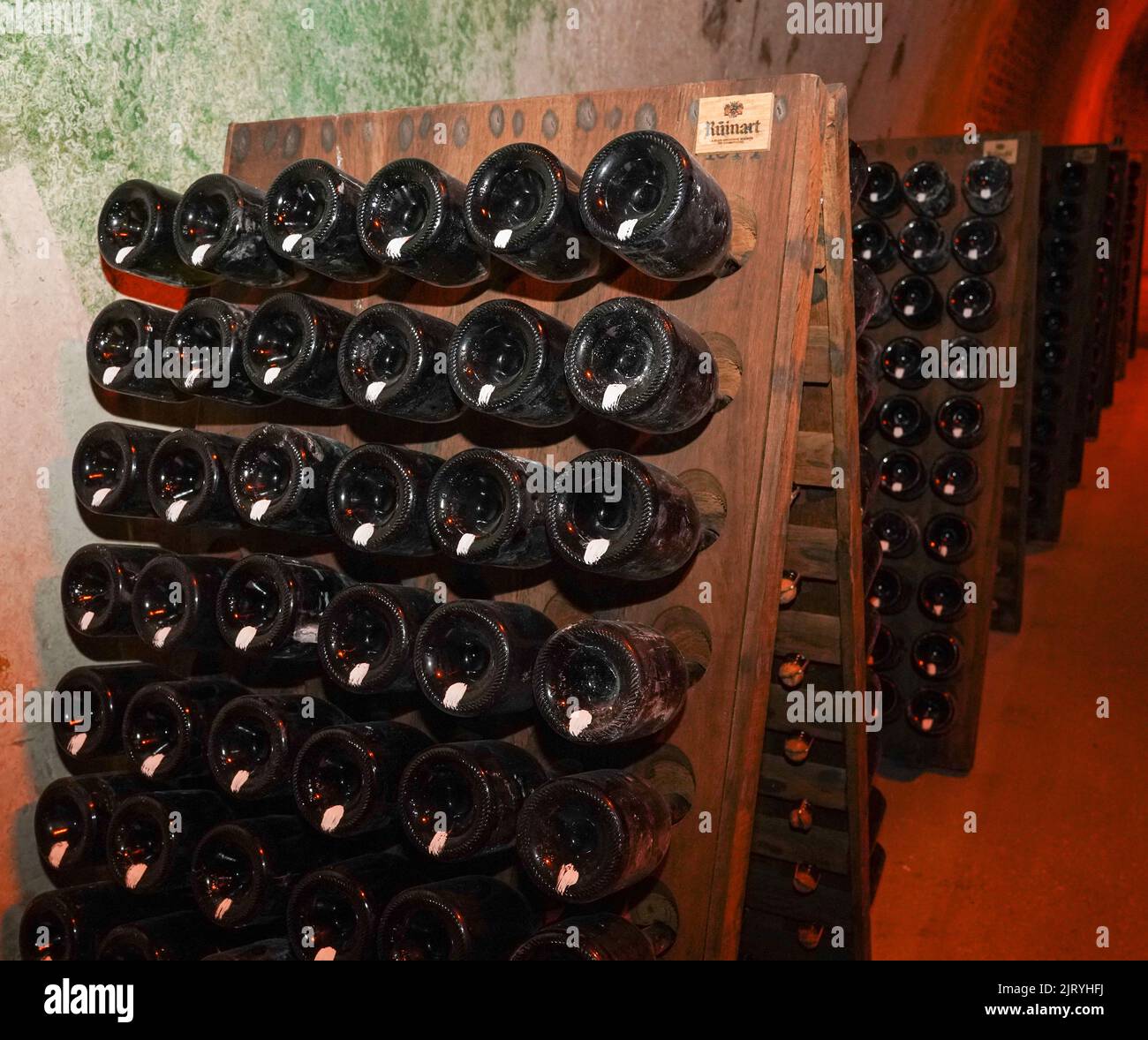 Remuage champagne hi-res stock photography and images - Alamy