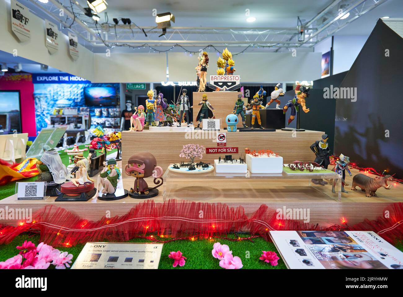 KUALA LUMPUR, MALAYSIA - CIRCA JANUARY, 2020: interior shot of Sony ...