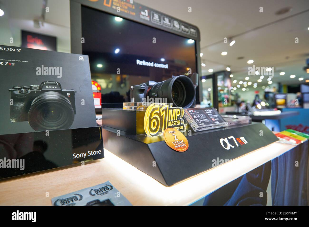 KUALA LUMPUR, MALAYSIA - CIRCA JANUARY, 2020: Sony Alpha 7R IV on ...