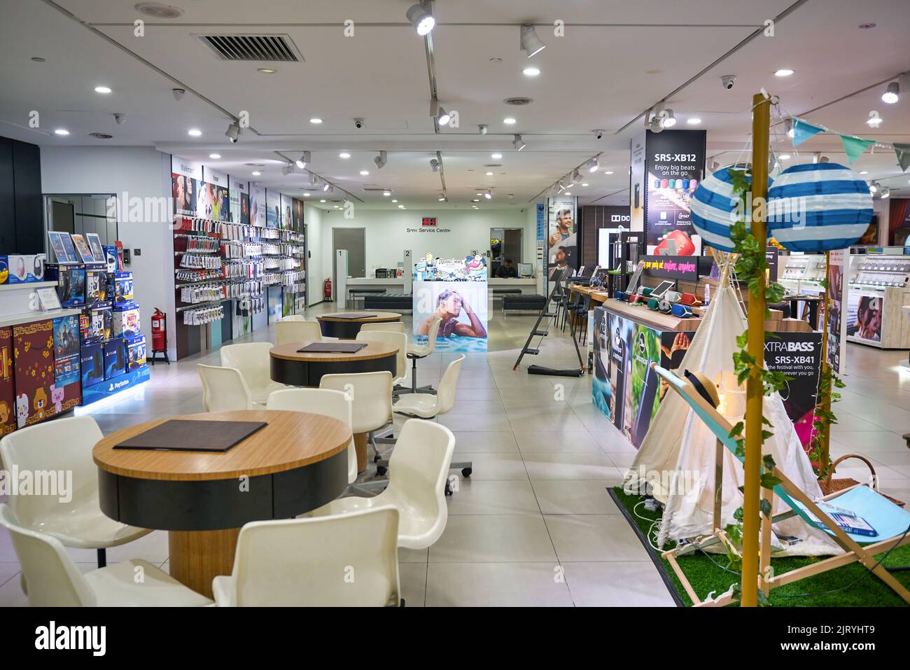KUALA LUMPUR, MALAYSIA - CIRCA JANUARY, 2020: interior shot of Sony ...