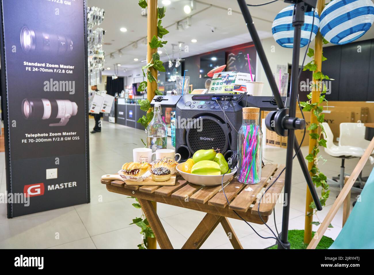 KUALA LUMPUR, MALAYSIA - CIRCA JANUARY, 2020: interior shot of Sony ...