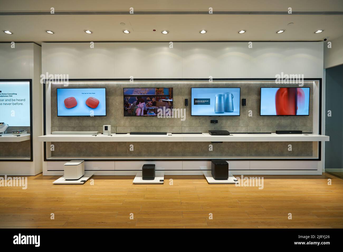 KUALA LUMPUR, MALAYSIA - CIRCA JANUARY, 2020: interior shot of Bose ...