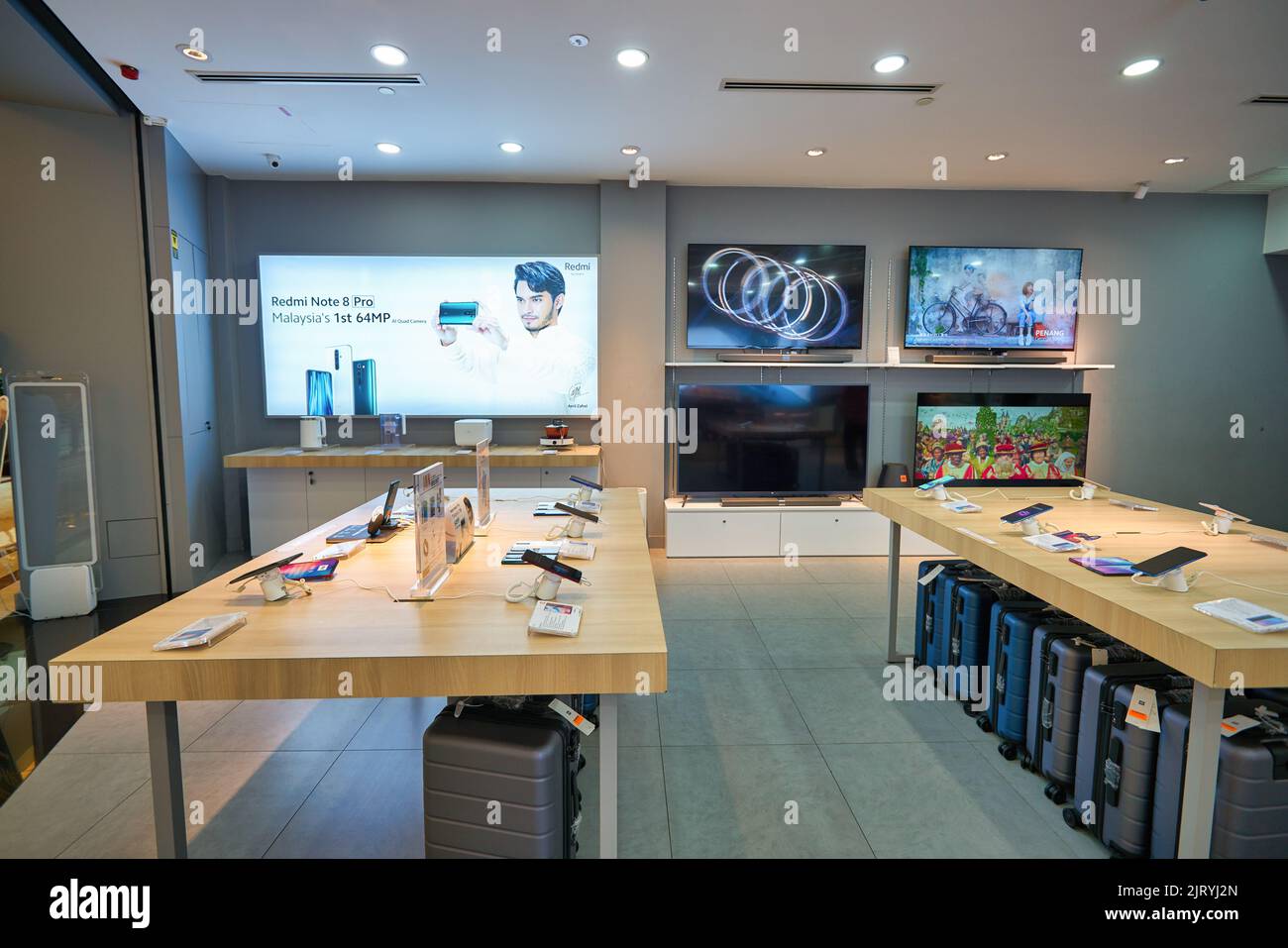 KUALA LUMPUR, MALAYSIA - CIRCA JANUARY, 2020: interior shot of Xiaomi ...