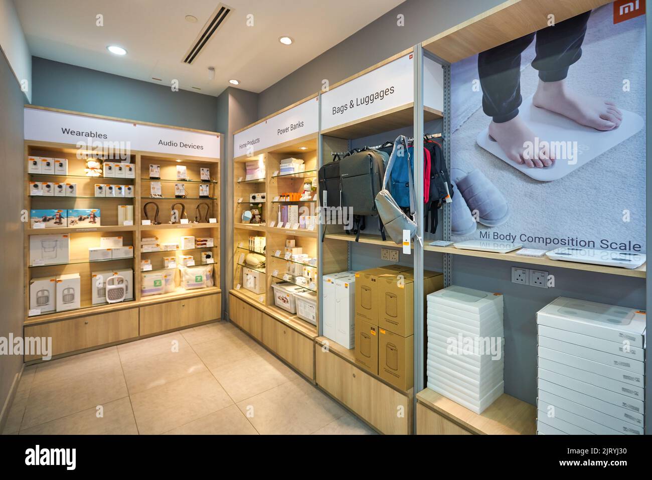 KUALA LUMPUR, MALAYSIA - CIRCA JANUARY, 2020: interior shot of Xiaomi ...