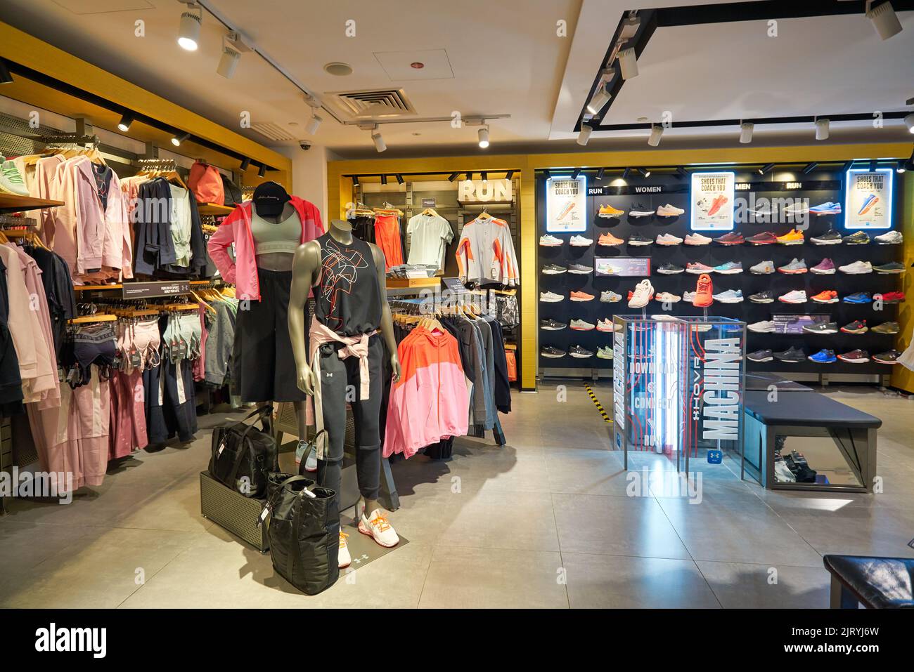 KUALA LUMPUR, MALAYSIA - CIRCA JANUARY, 2020: interior shot of Under ...