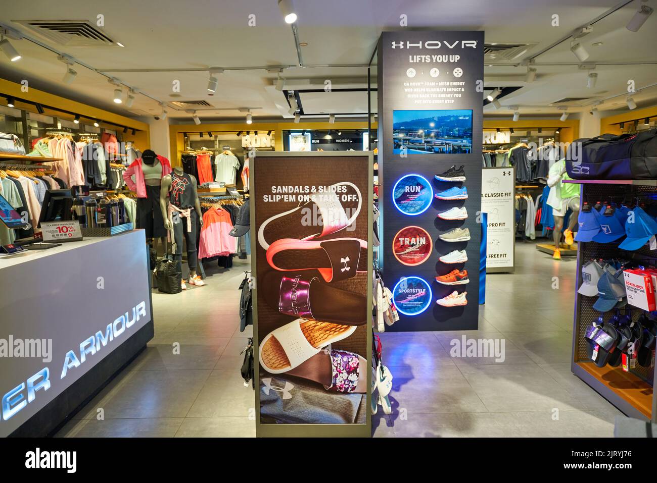 KUALA LUMPUR, MALAYSIA - CIRCA JANUARY, 2020: interior shot of Under ...