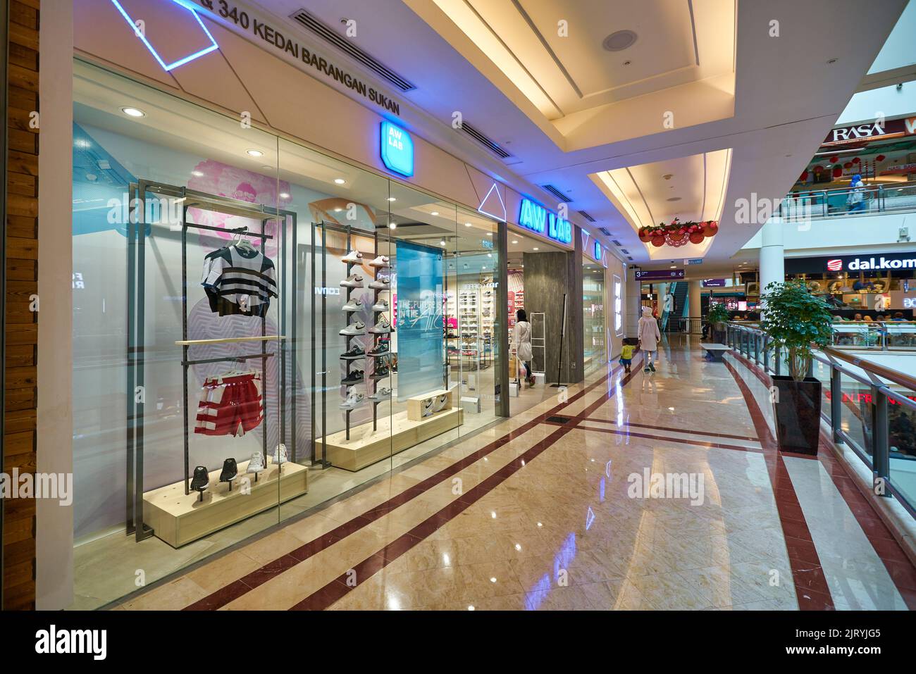 KUALA LUMPUR, MALAYSIA - CIRCA JANUARY, 2020: AW Lab storefront in ...