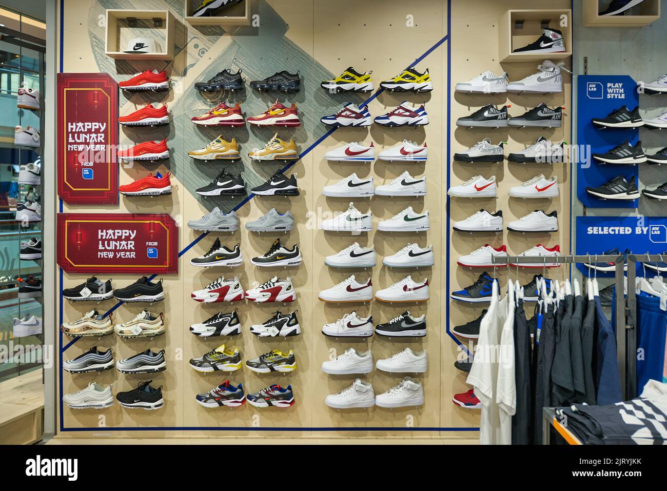 KUALA LUMPUR, MALAYSIA - CIRCA JANUARY, 2020: interior shot of AW Lab ...