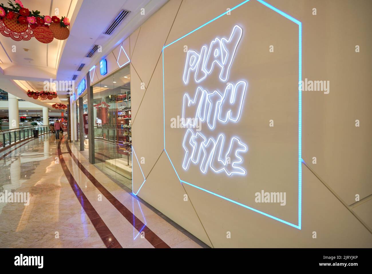 KUALA LUMPUR, MALAYSIA - CIRCA JANUARY, 2020: AW Lab storefront in ...