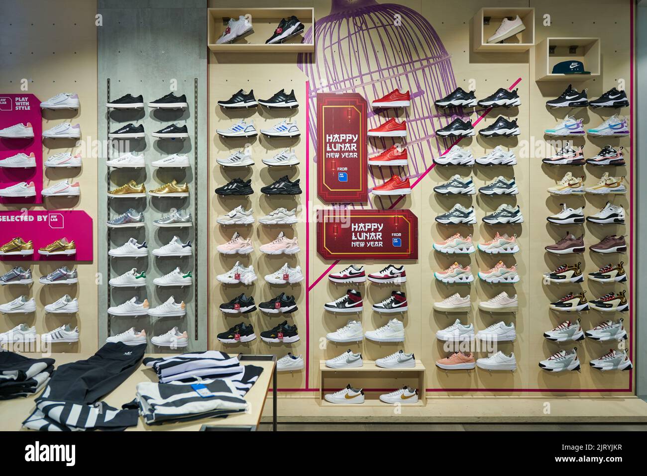 KUALA LUMPUR, MALAYSIA - CIRCA JANUARY, 2020: interior shot of AW Lab ...