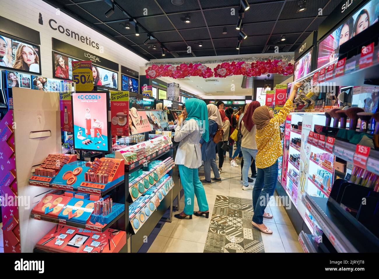 KUALA LUMPUR, MALAYSIA - CIRCA JANUARY, 2020: interior shot of Watson ...