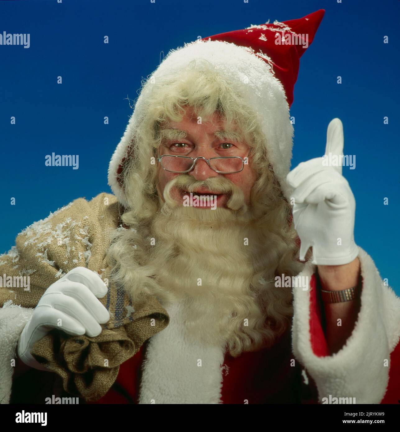 Upraised forefinger hi-res stock photography and images - Alamy