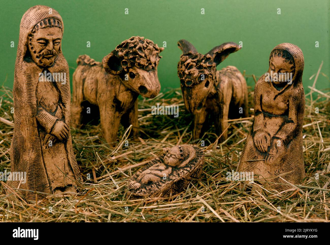 Cradle figures, birth Jesus Christ, Christmas time, Advent, Cradle ...