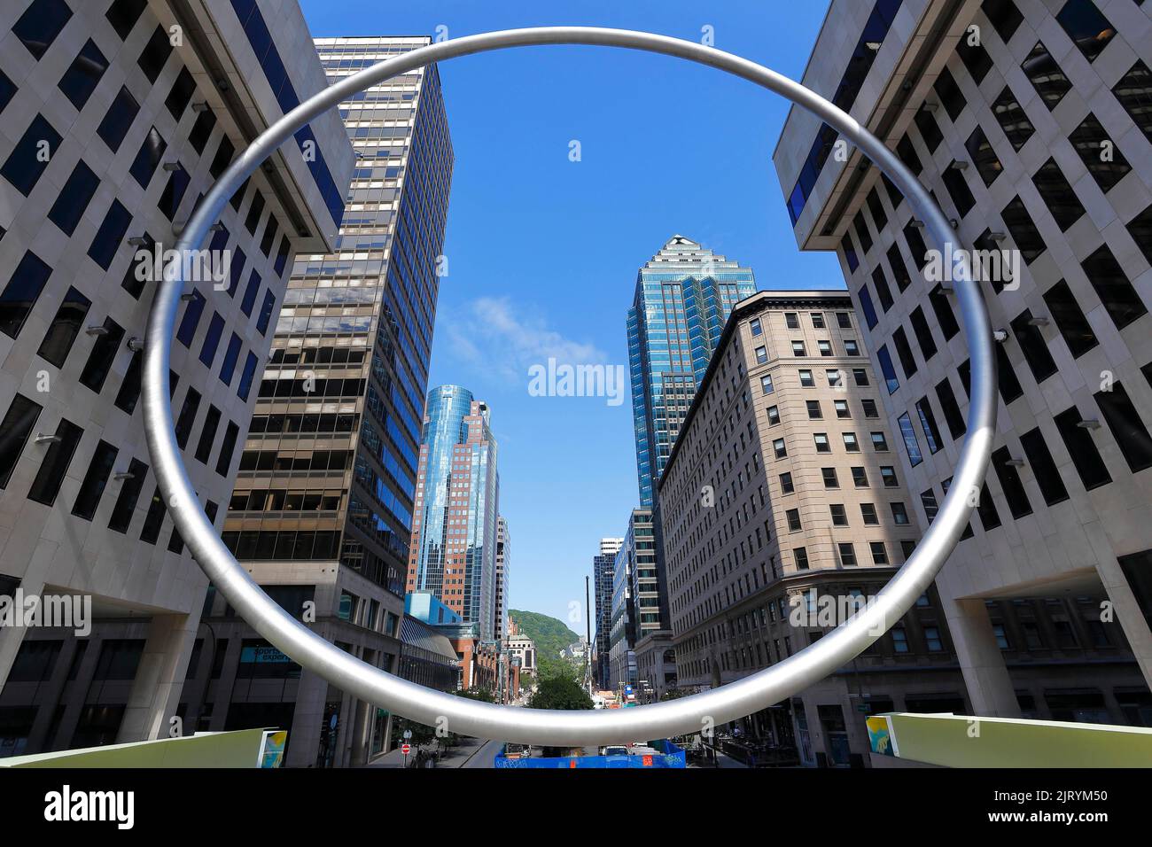 The Big Ring, New City Center, Montreal, Province of Quebec, Canada ...