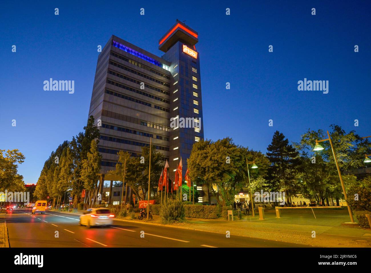 RBB, Rundfunk Berlin Brandenburg, Masurenallee, Charlottenburg, Berlin ...