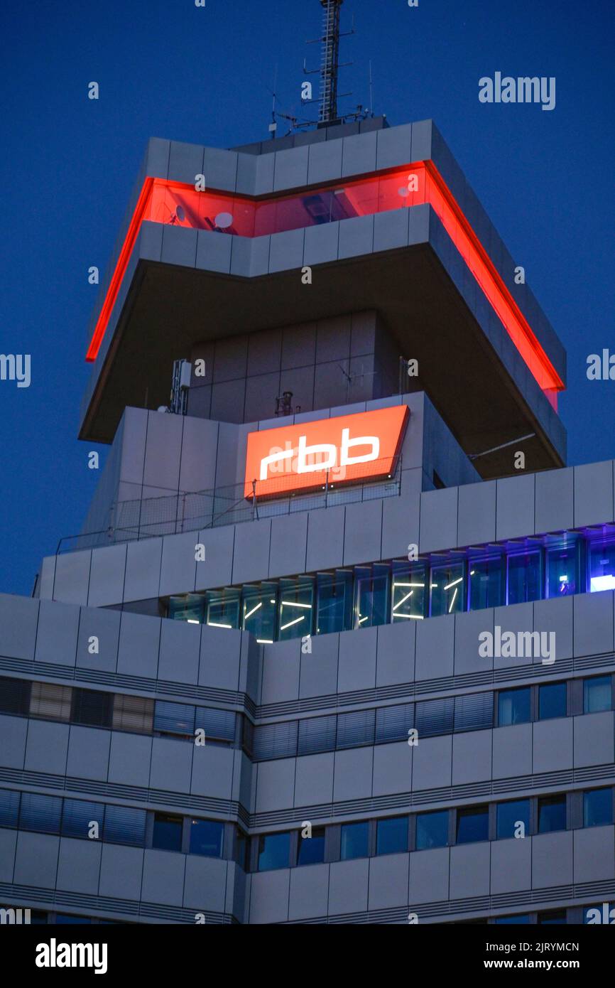 RBB, Rundfunk Berlin Brandenburg, Masurenallee, Charlottenburg, Berlin ...