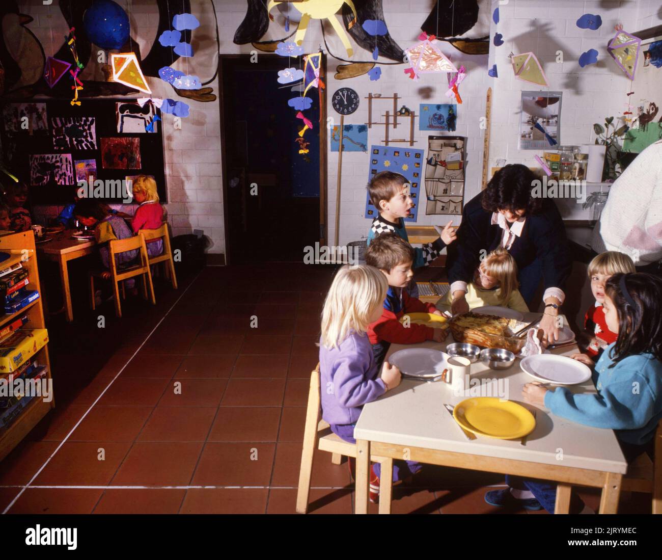 Dortmund. Kindergarten with care for children of age (pre-school) and ...