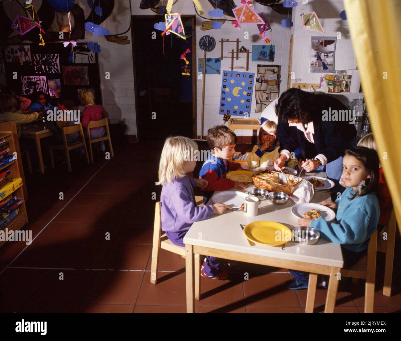 Dortmund. Kindergarten with care for children of age (pre-school) and ...