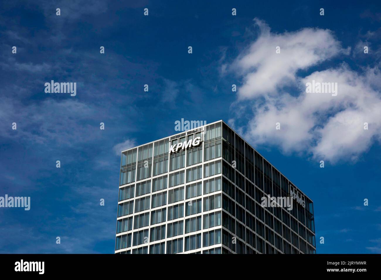 New construction of the KPMG building, Berlin, Germany Stock Photo - Alamy
