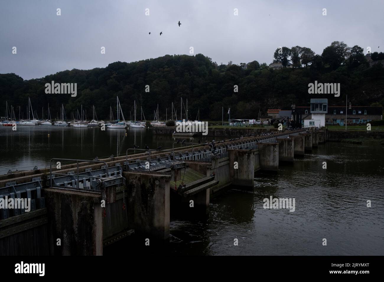 Dam on rance river hi-res stock photography and images - Alamy