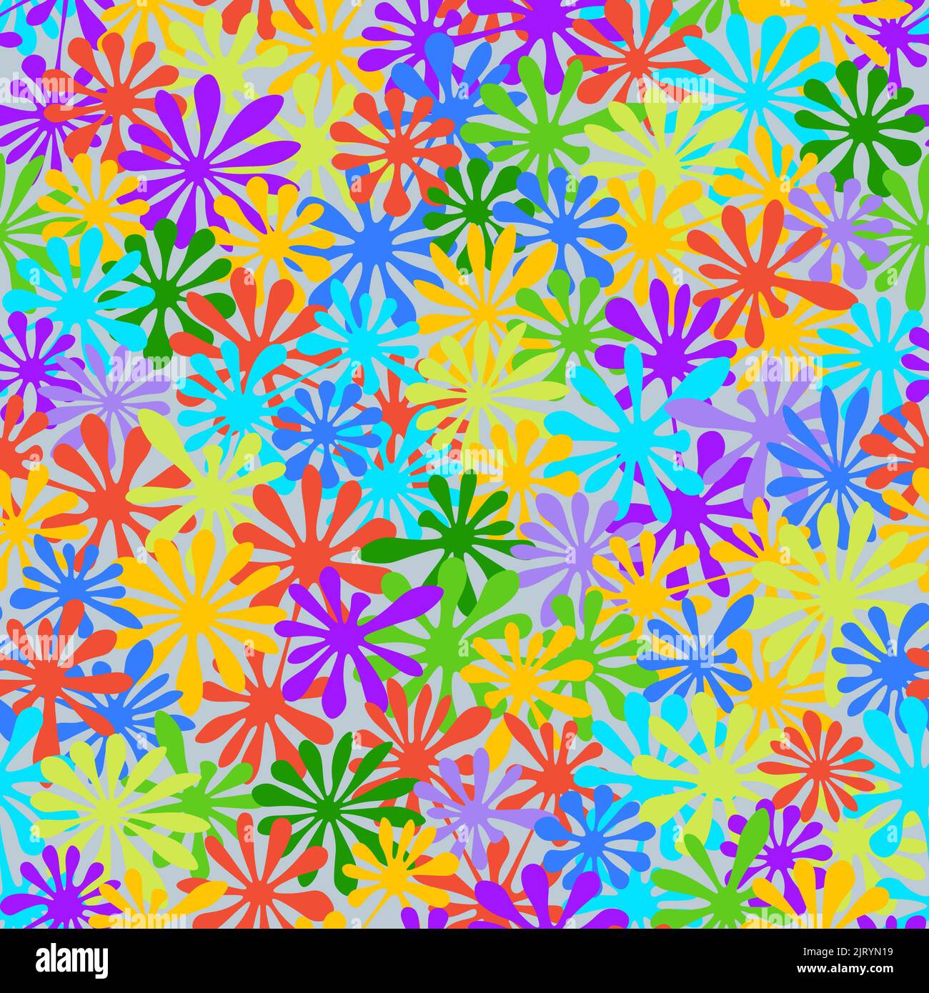 Rainbow colored seamless pattern, vector illustration. Texture for ...