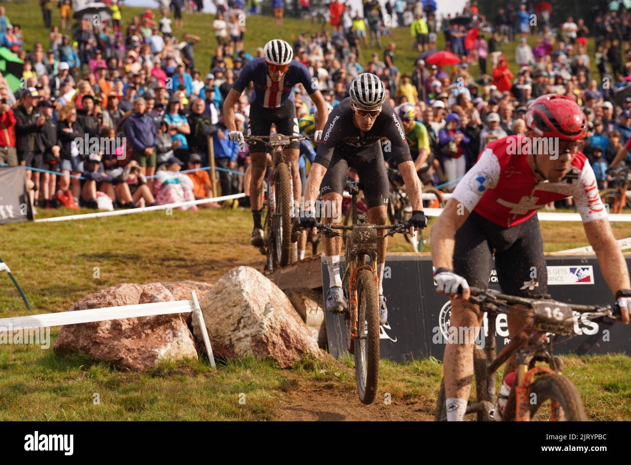 19 GAZE Samuel in UCI Mountain Bike World Championships in Les Gets ...