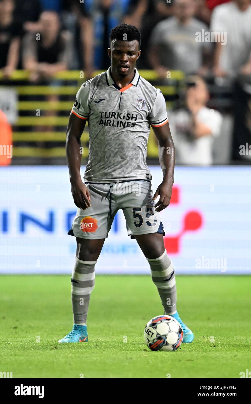 ANTWERP - Youssouf Ndayishimiye of İstanbul Başakşehir during the UEFA ...