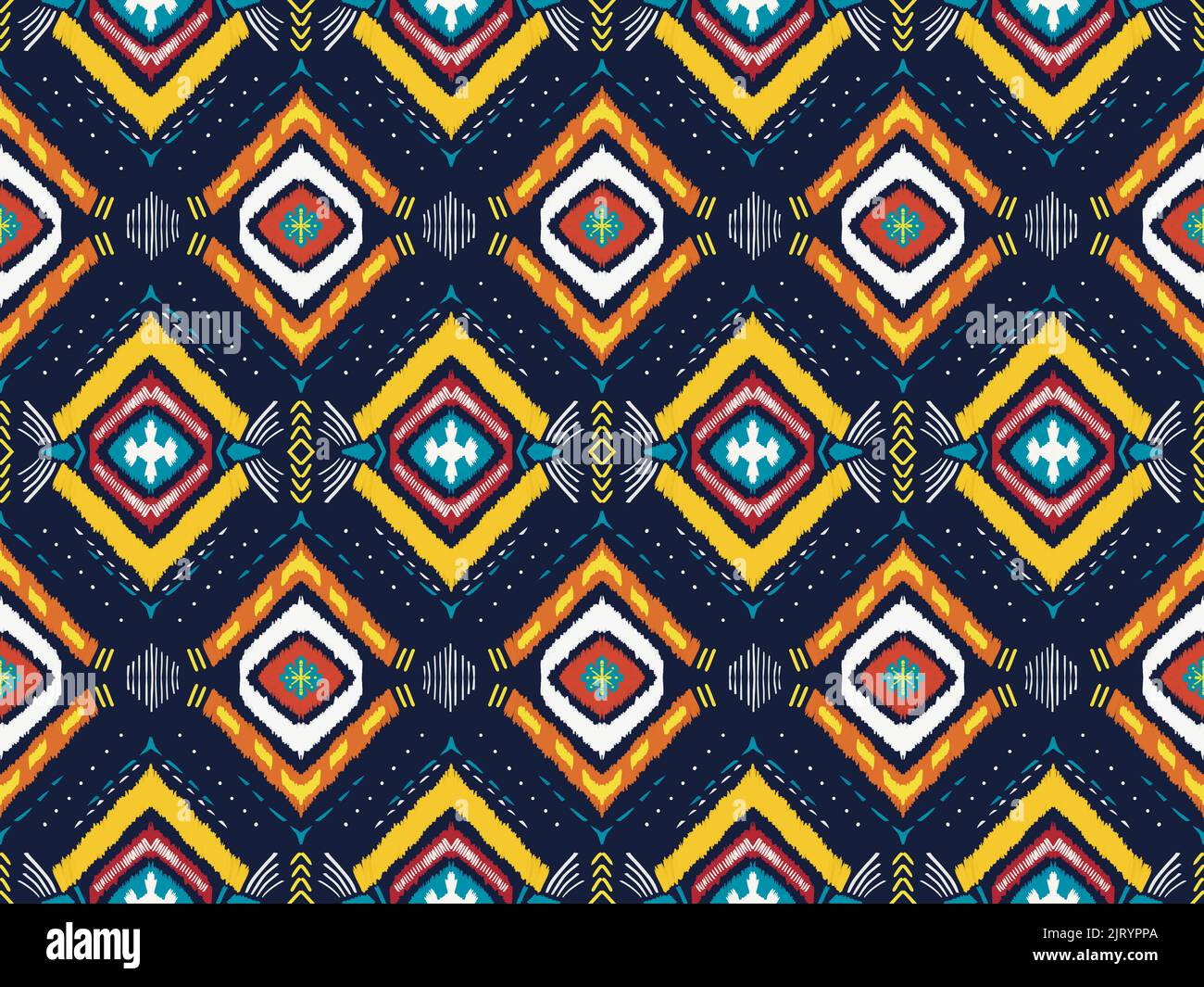 Seamless abstract ikat pattern.background carpet wallpaper clothing ...