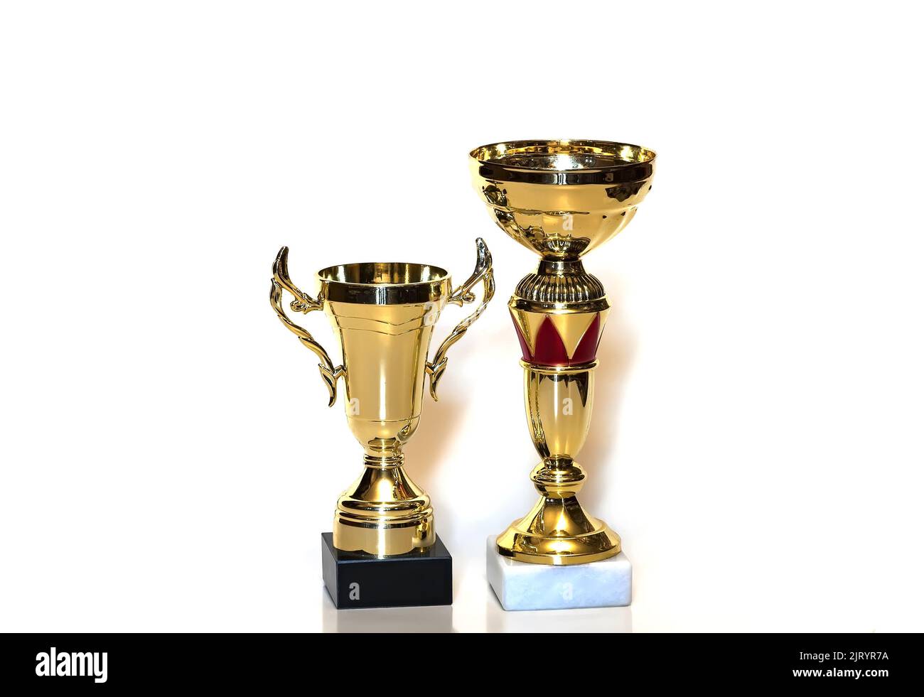 Golden winner trophy cups hi-res stock photography and images - Alamy