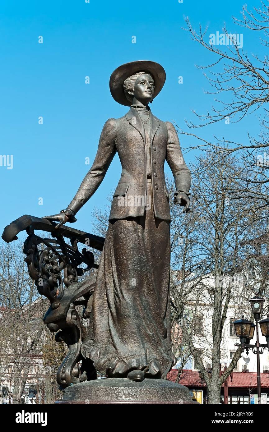 Monument to Solomiya Krushelnytska, one of the brightest opera stars ...