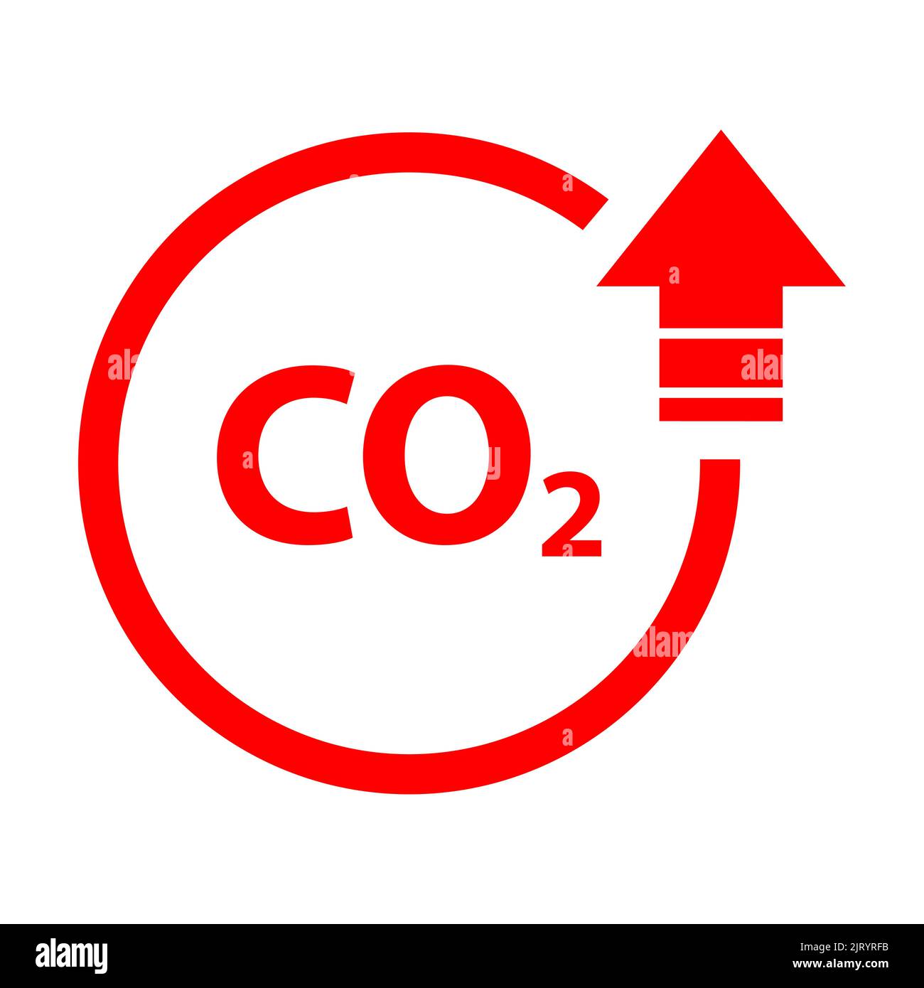 CO2 reduce cloud icon, clean global emission, environment eco design ...