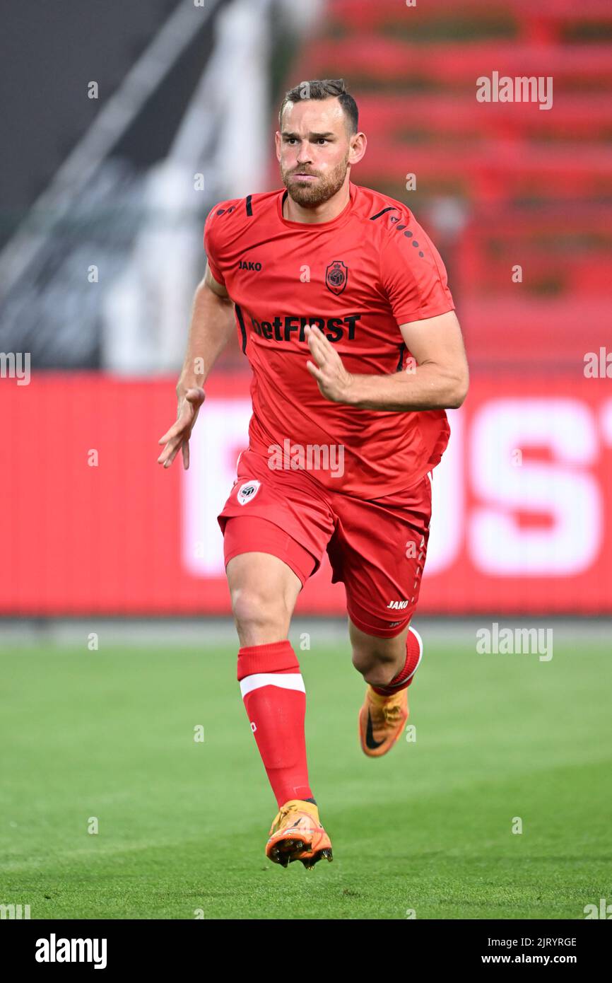 ANTWERP - Vincent Janssen of Royal Antwerp FC during the UEFA ...