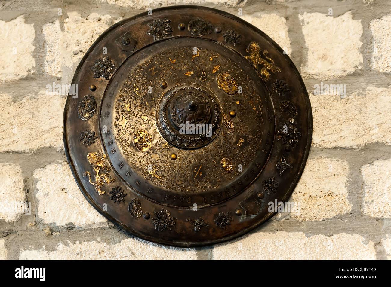 Ceremonial shield hi-res stock photography and images - Alamy