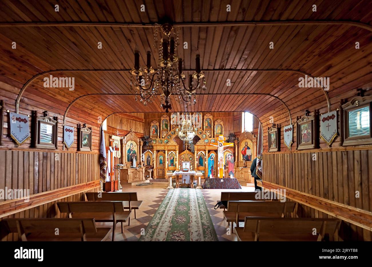 Underground temple in honor of Job of Pochayiv, Holy Dormition Pochayiv ...