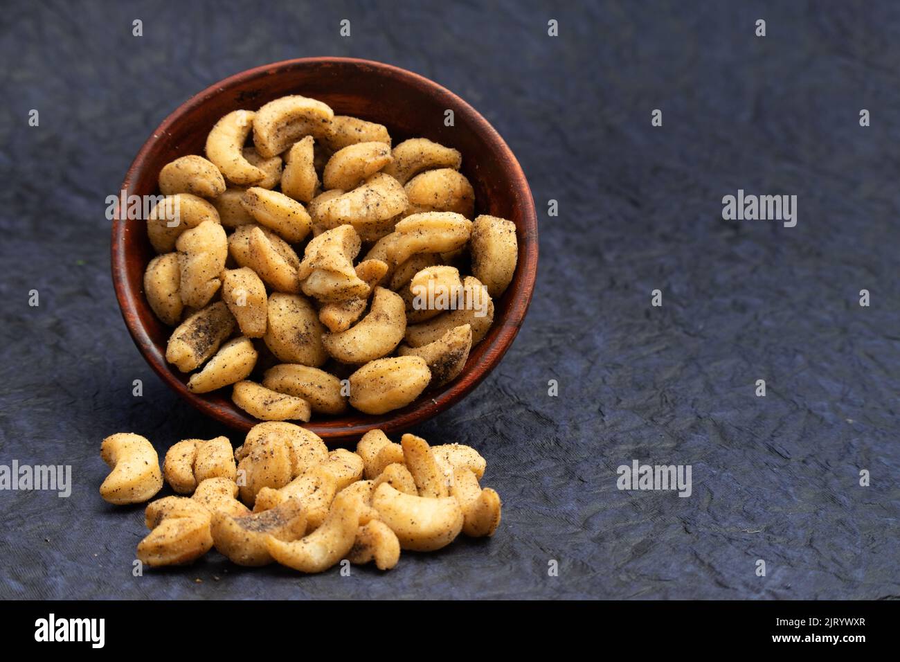 Roasted Namkeen Chatpata Masala Kaju Biscuits Are Spicy Salted Savory ...