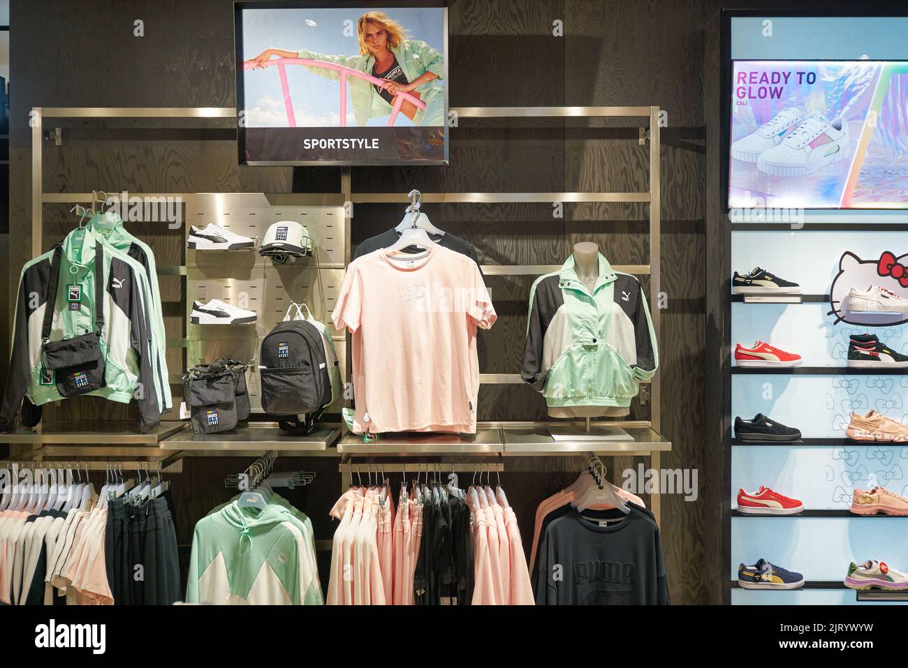 KUALA LUMPUR, MALAYSIA - CIRCA JANUARY, 2020: interior shot of Puma ...