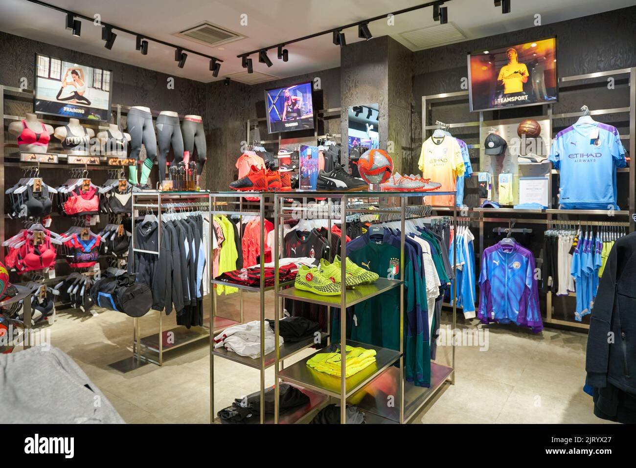 KUALA LUMPUR, MALAYSIA - CIRCA JANUARY, 2020: interior shot of Puma ...