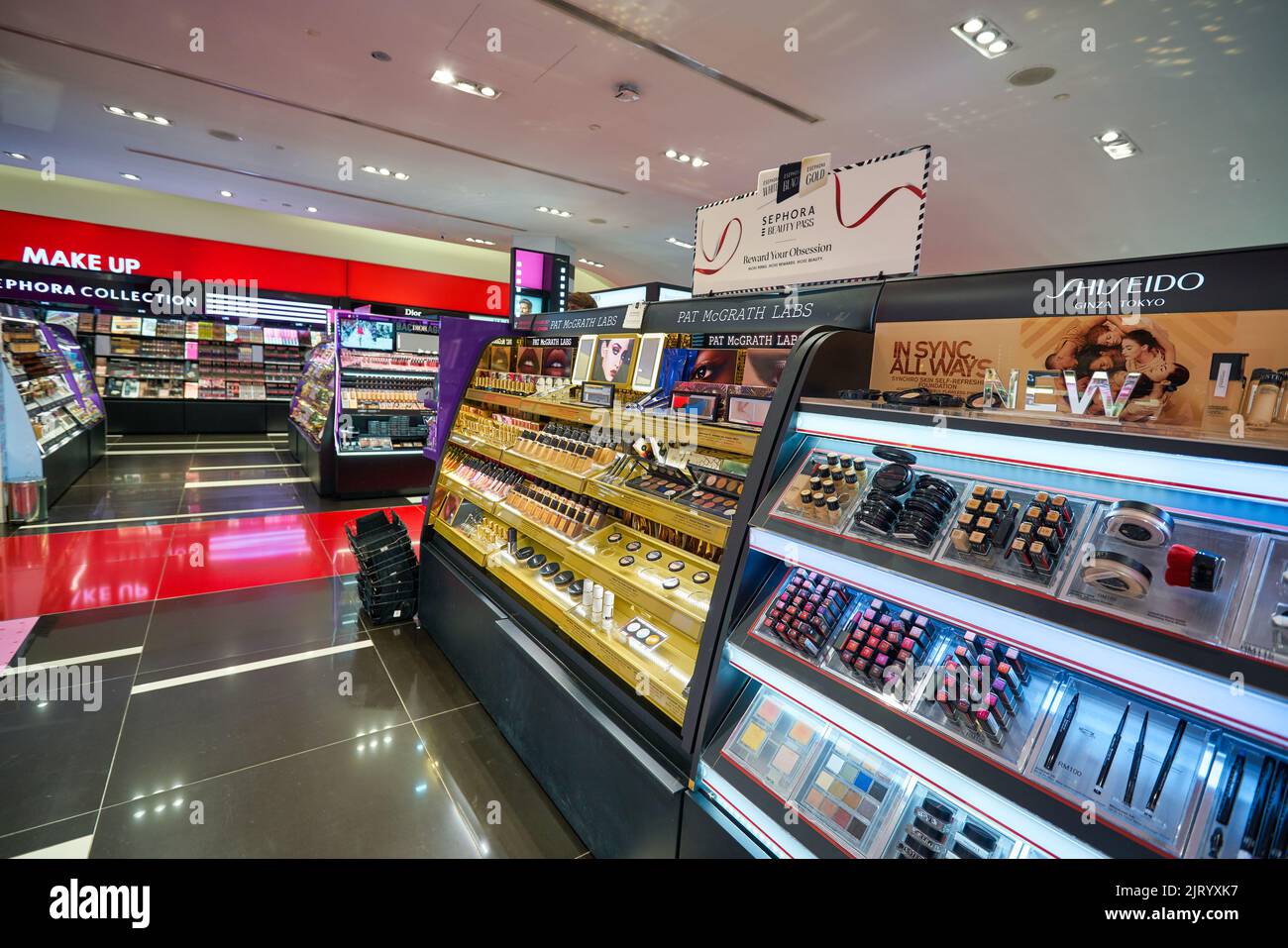KUALA LUMPUR, MALAYSIA - CIRCA JANUARY, 2020: personal care products on ...