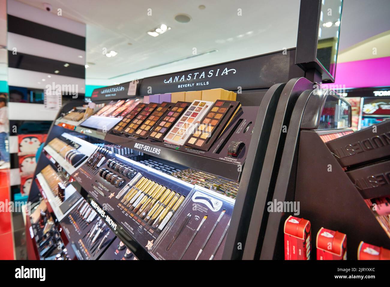 KUALA LUMPUR, MALAYSIA - CIRCA JANUARY, 2020: personal care products on ...