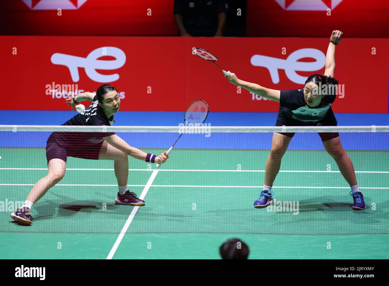 Tokyo Japan 27th Aug 2022 Kim So Yeong And Kong Hee Yong Kor Badminton Totalenergies Bwf