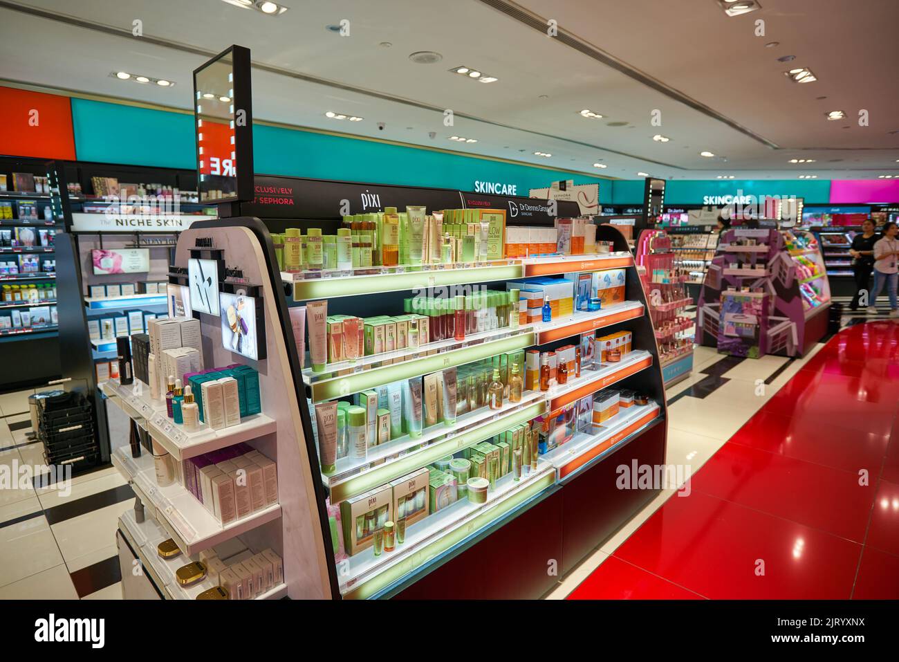 KUALA LUMPUR, MALAYSIA - CIRCA JANUARY, 2020: personal care products on ...